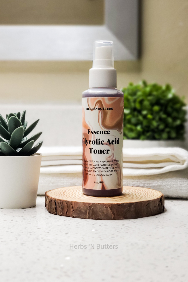 Exfoliating & Hydrating Toner Online | Herbs 'N Butters Exfoliating & – HERBSNBUTTERS