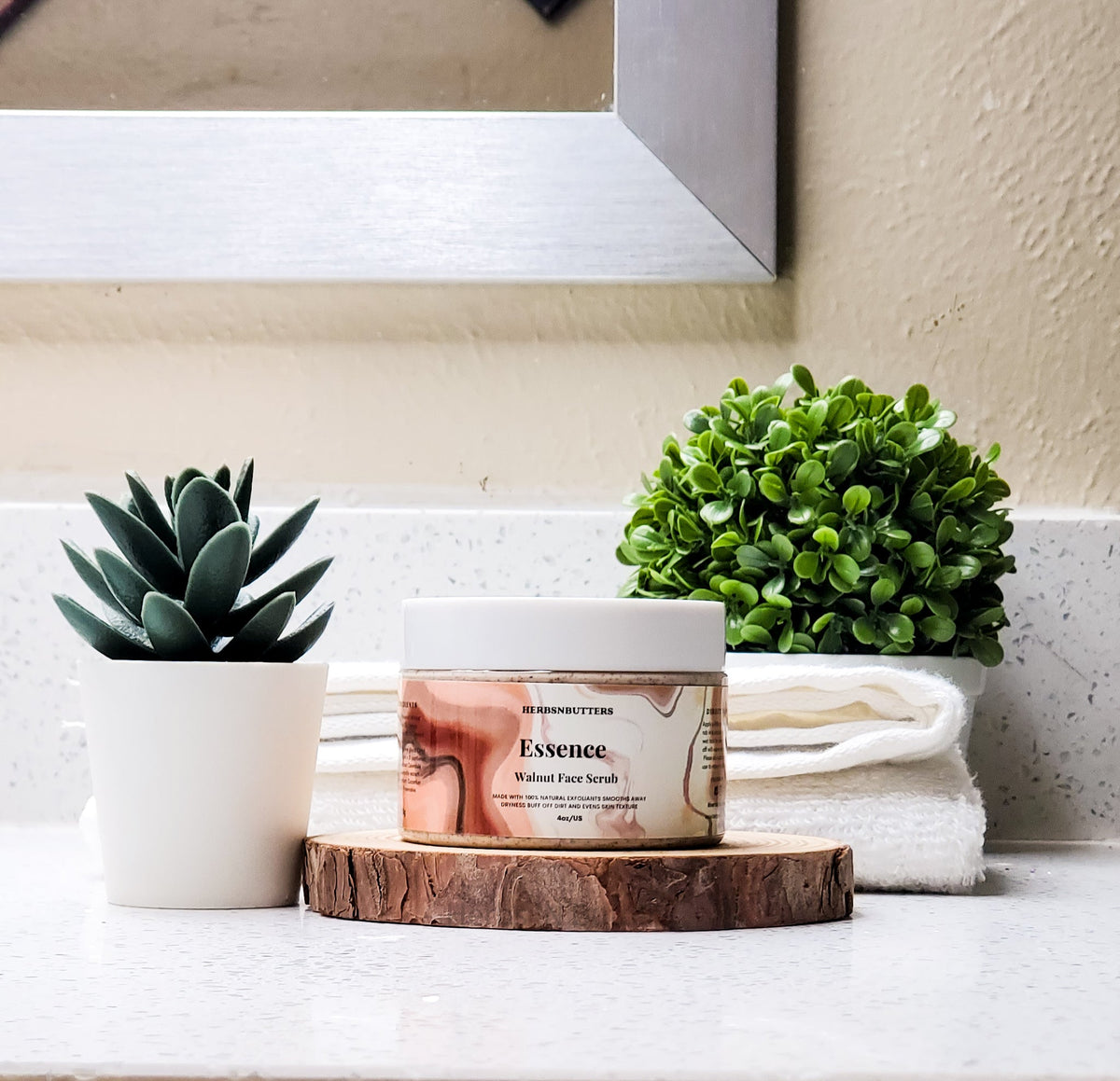 Essence Walnut Face Scrub- Hers N Butters Essence Walnut Face Scrub Es ...